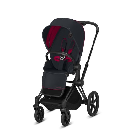 Carucior 3 in 1 pentru copii Cybex Priam Scuderia Ferrari, cu landou si ...