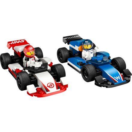 Set LEGO City F1 Masini de curse Williams Racing si Haas F1 60464 ...